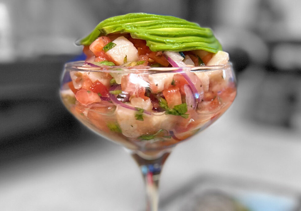 Signature Bahamian Conch Ceviche – Porky’s Bayside, Marathon | DESTINATION